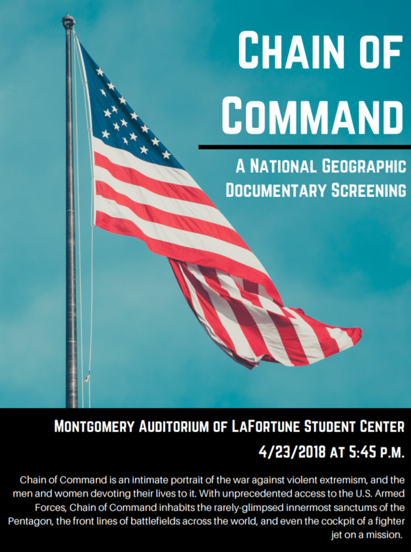National Geographic Screening - "Chain of Command" | News | News and ...